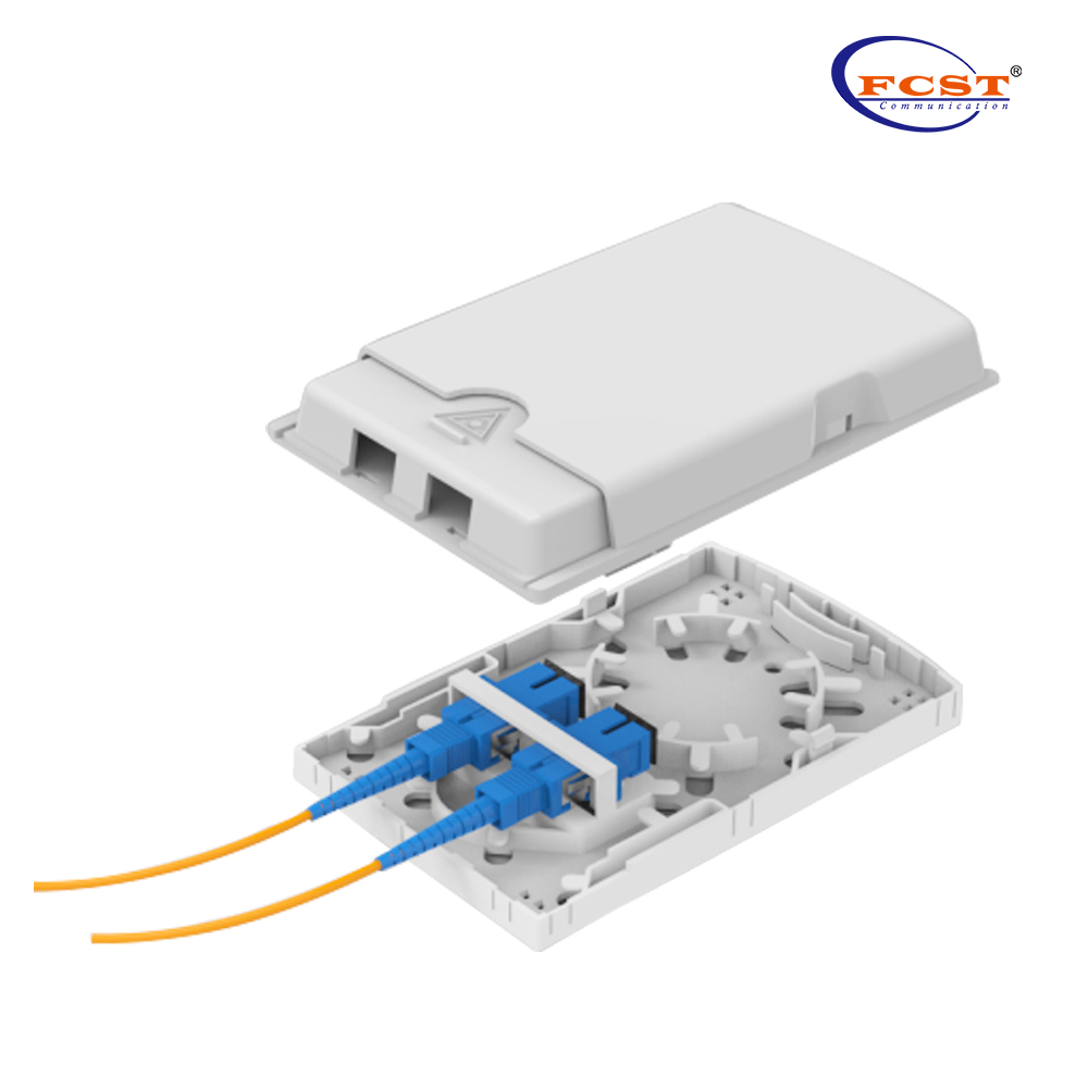 FCST02107 Optical Fiber Information Panel - Buy 2 Ports Terminal Box ...