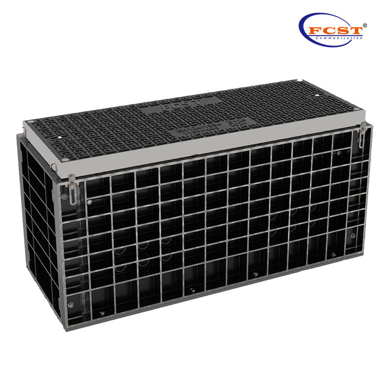 SMC Reinforced Plastic Direct Buried Manhole Chamber Box for Electric ...
